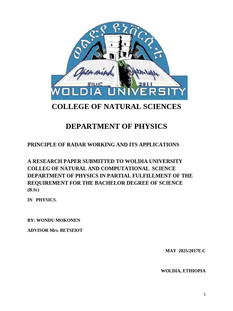 Radar Principles and Applications Explained | PDF | Radar | Transponder ...