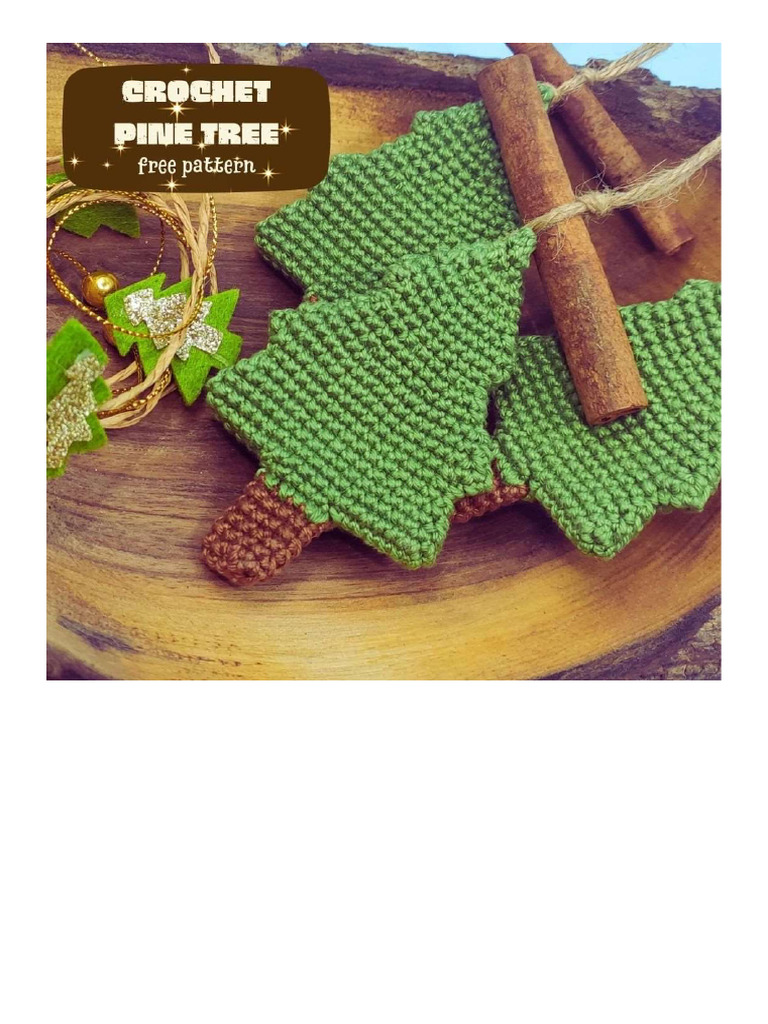 Crochet Pine Tree | PDF