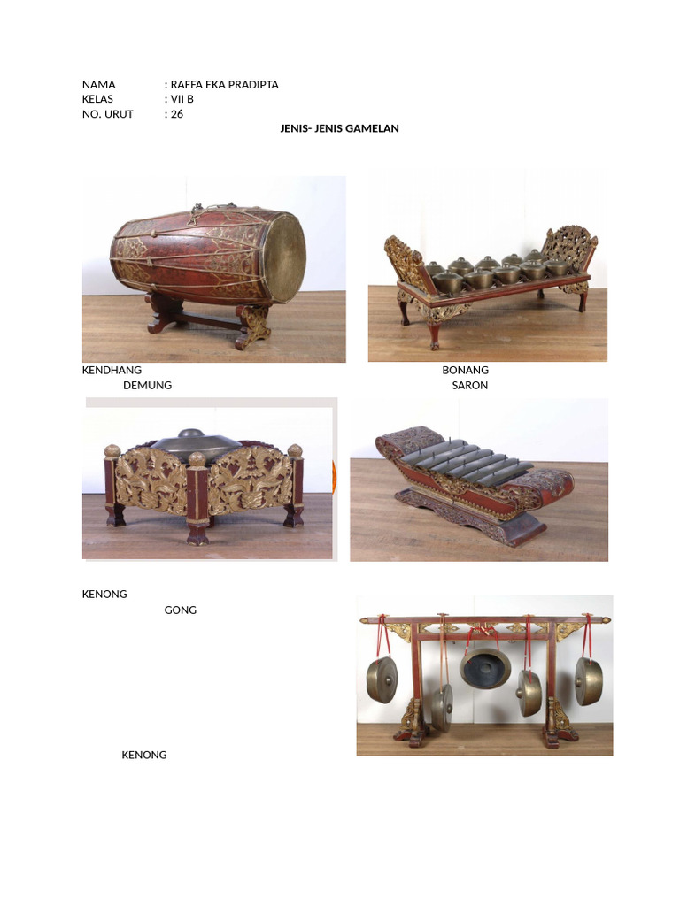 Gamelan Raffa | PDF