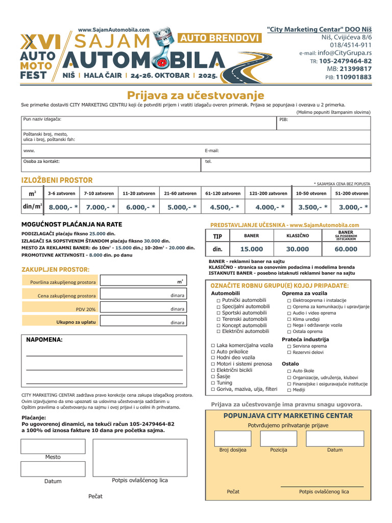 AMF 25 Prijava 24 | PDF