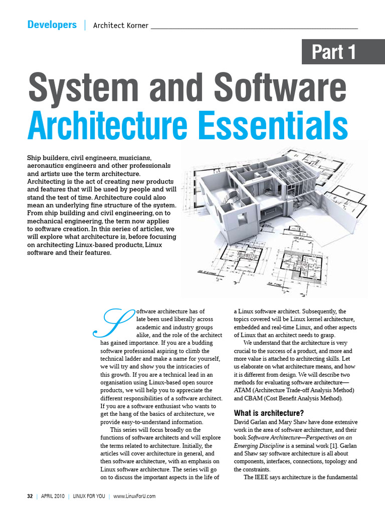 16 - ArchKorner I System & Software Architecture | PDF | Computer Network | Model–View–Controller