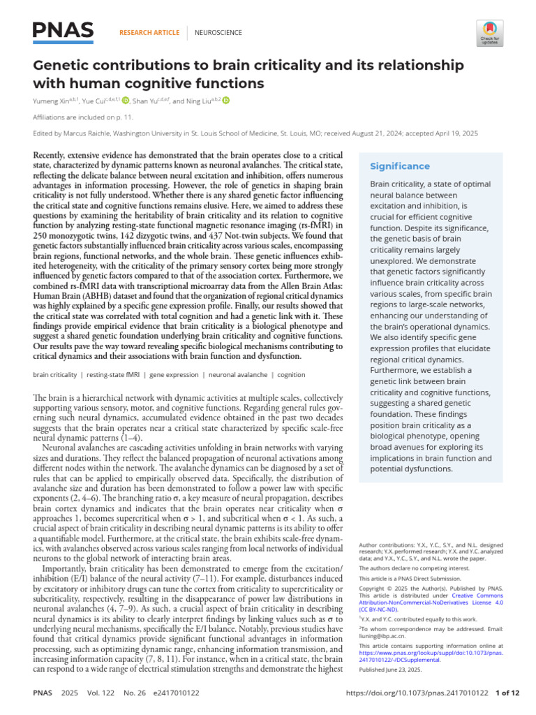 76036 | PDF | Brain | Gene Expression