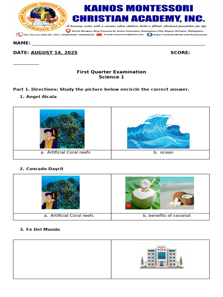 Science 1 | PDF