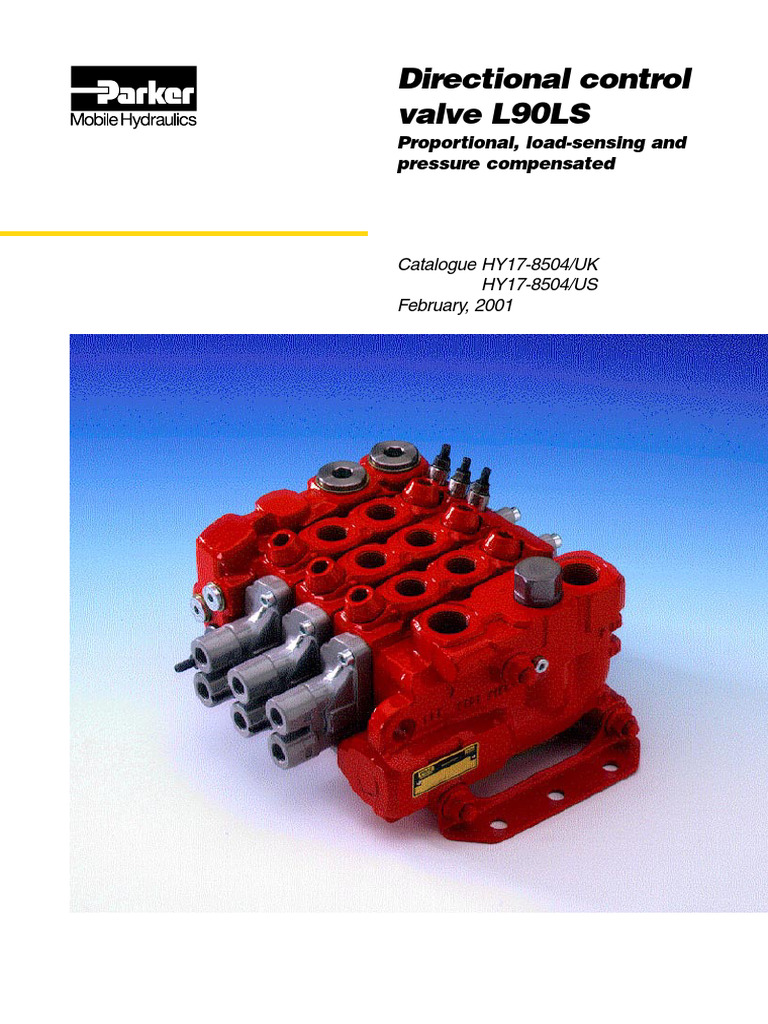 Parker L90LS Valve Technical Catalogue | PDF | Valve | Pump
