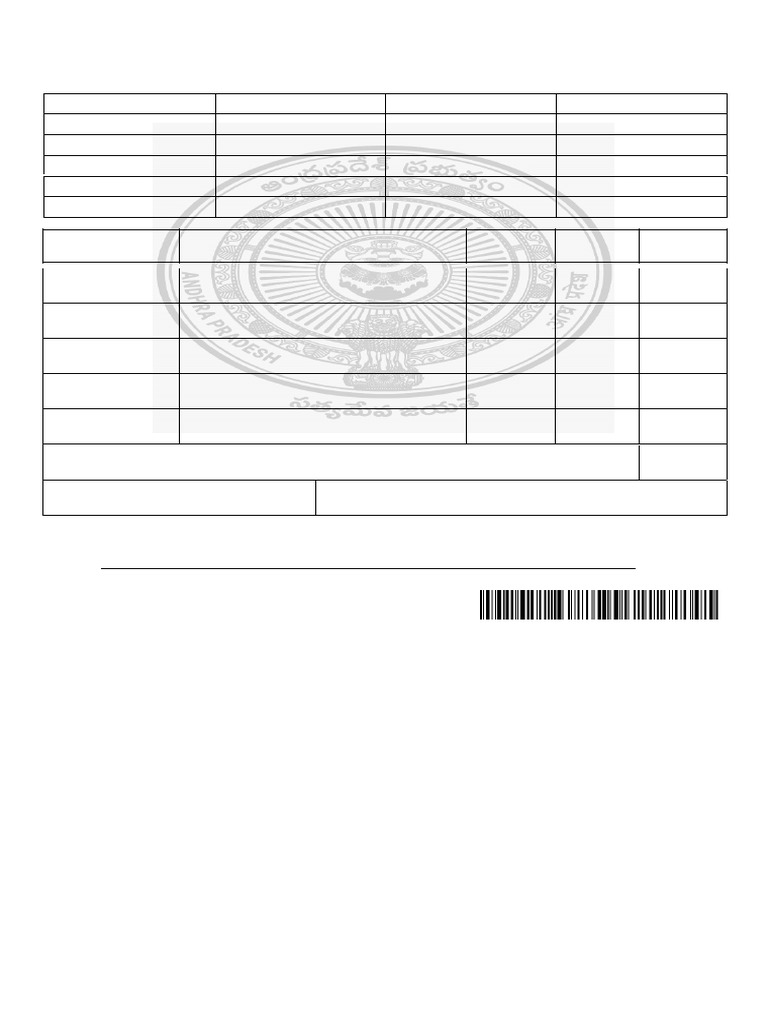 e-Receipt for Andhra Pradesh Driving License | PDF