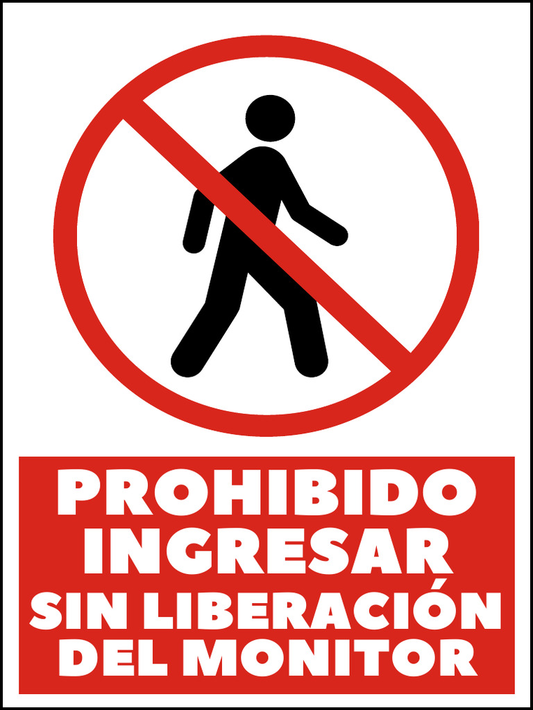 Prohibido Ingresar | PDF