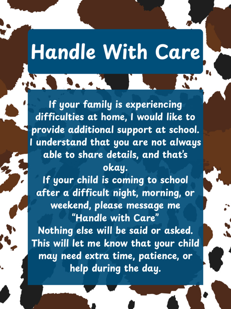 Handle With Care | PDF