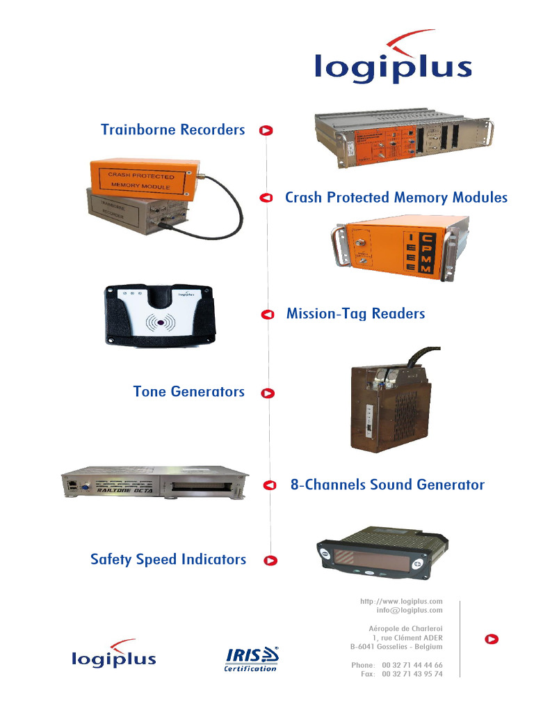 Trainborne Recorder Solutions by Logiplus | PDF | Radio Frequency ...