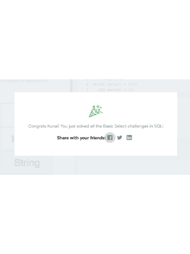 Task A All Query and Hackerrank Basic Completed | PDF