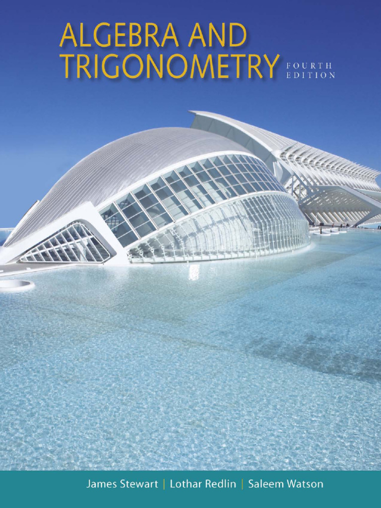Stewart's Algebra and Trigonometry 4th Edition | PDF | Equations ...