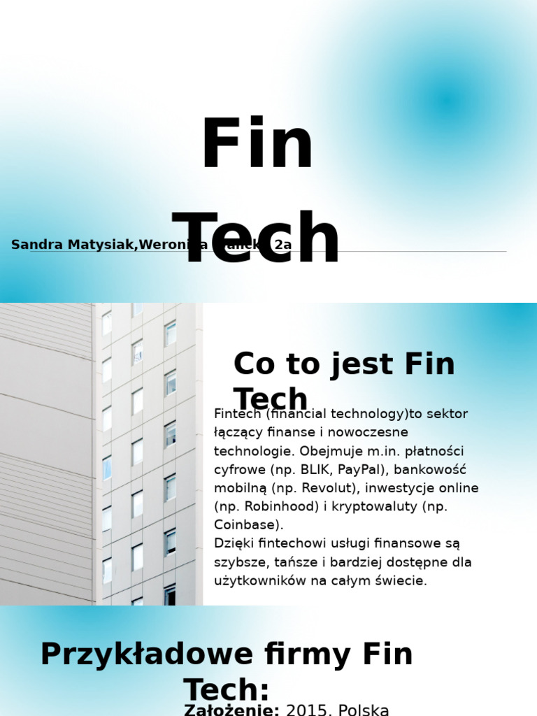 Fin Tech | PDF