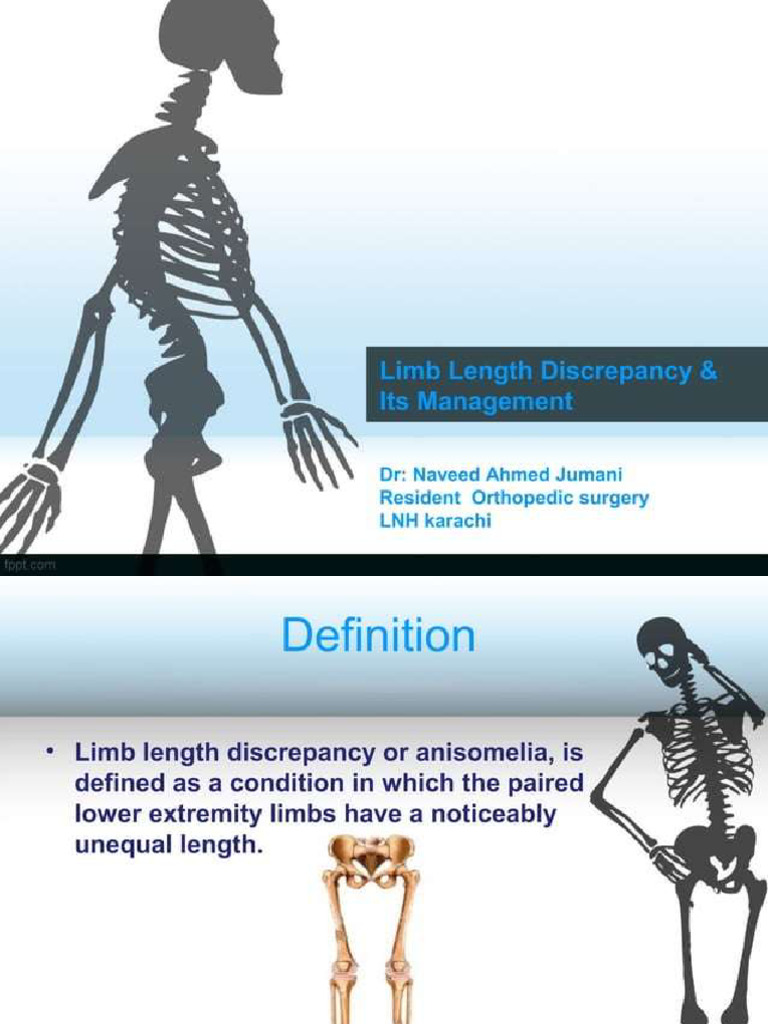 Limb Length Discrepancy | PDF