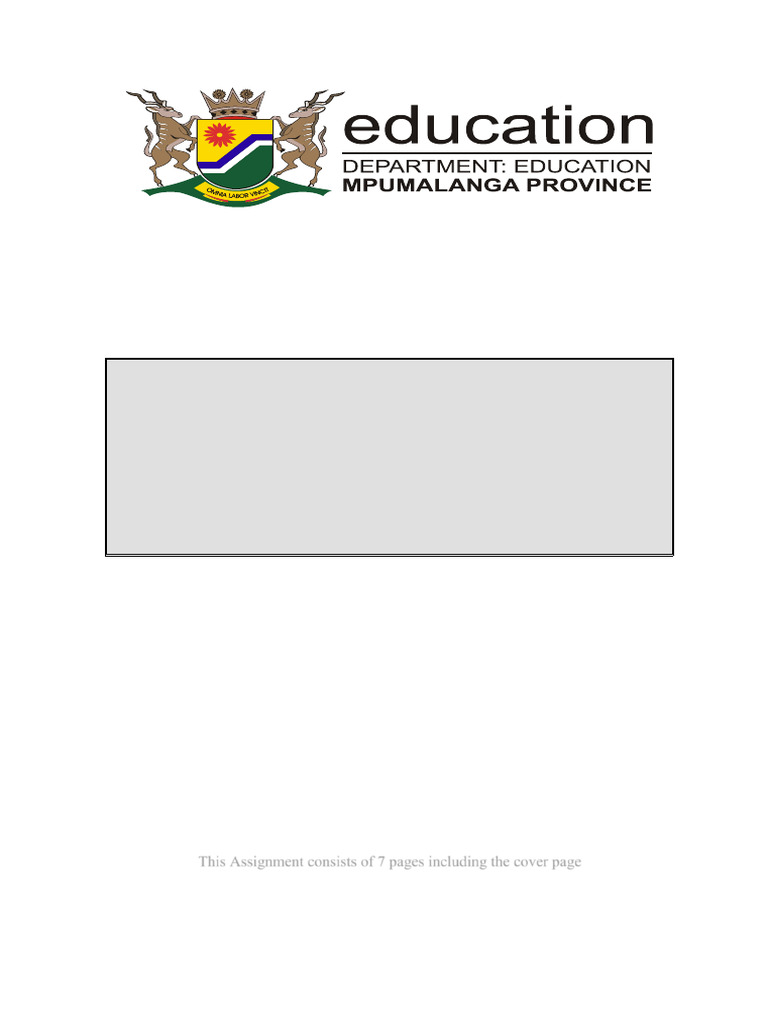 Grade 12 Mathematics Assignment 2025 | PDF | Circle | Function ...