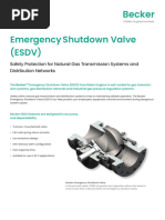 SDV Vs ESDV | PDF | Valve | Mechanical Engineering