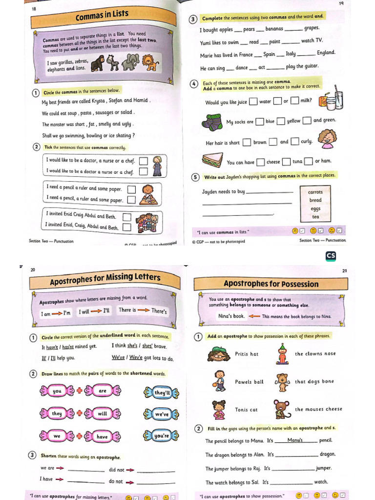 English Year 2 Grammar | PDF