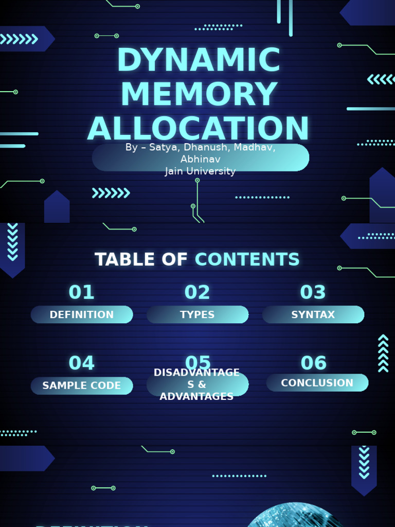 Dynamic Memory Allocation Guide | PDF