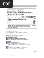 2506 WMA11 - 01A IAL Pure Mathematics P1 June 2025 PDF | PDF ...