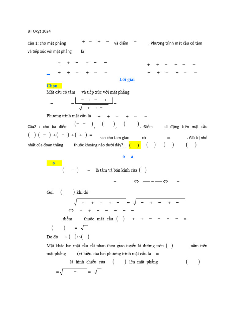BT Oxyz 2024 | PDF