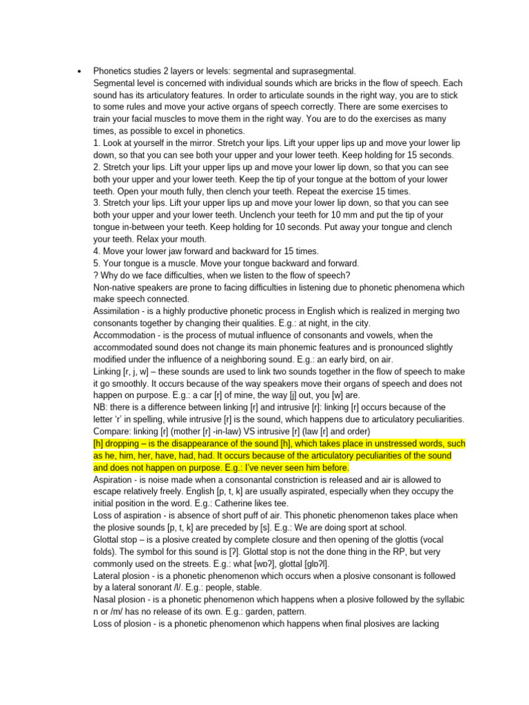 Phonetics: Segmental & Suprasegmental Insights | PDF | Phonetics ...