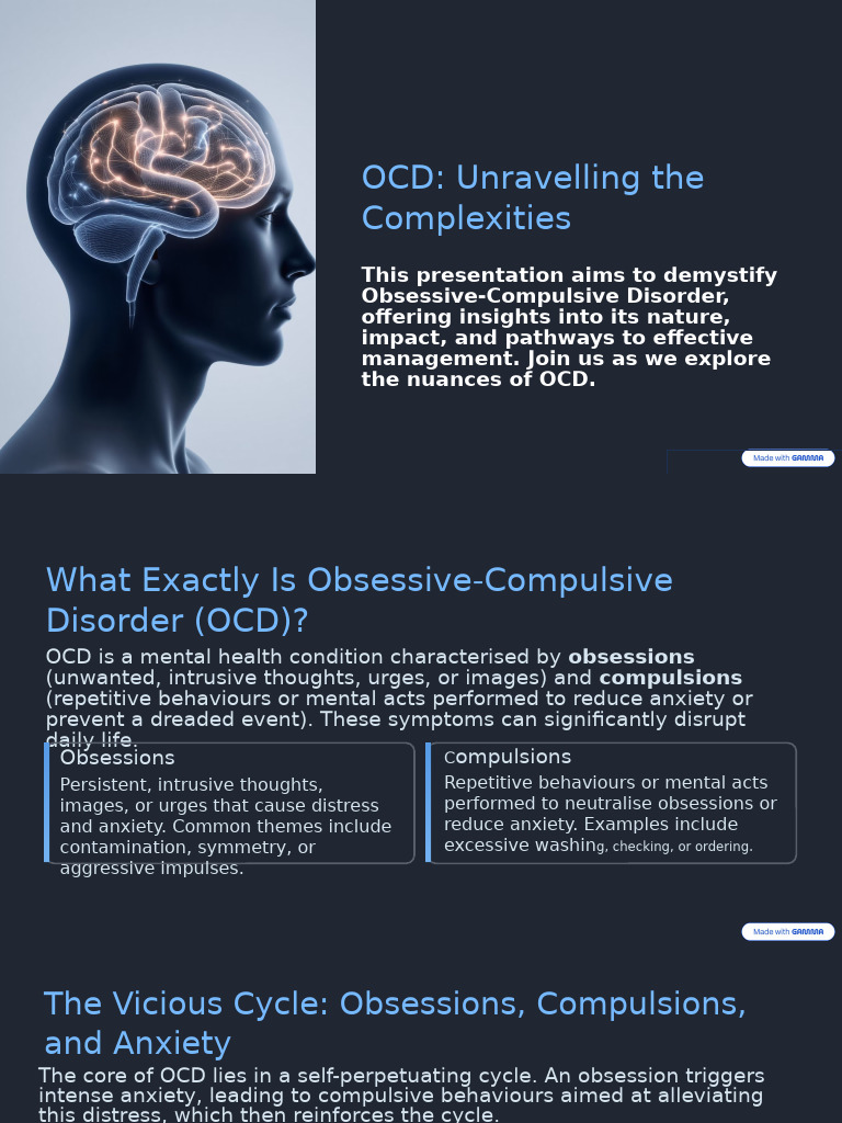 Understanding Obsessive-Compulsive Disorder | PDF | Obsessive ...