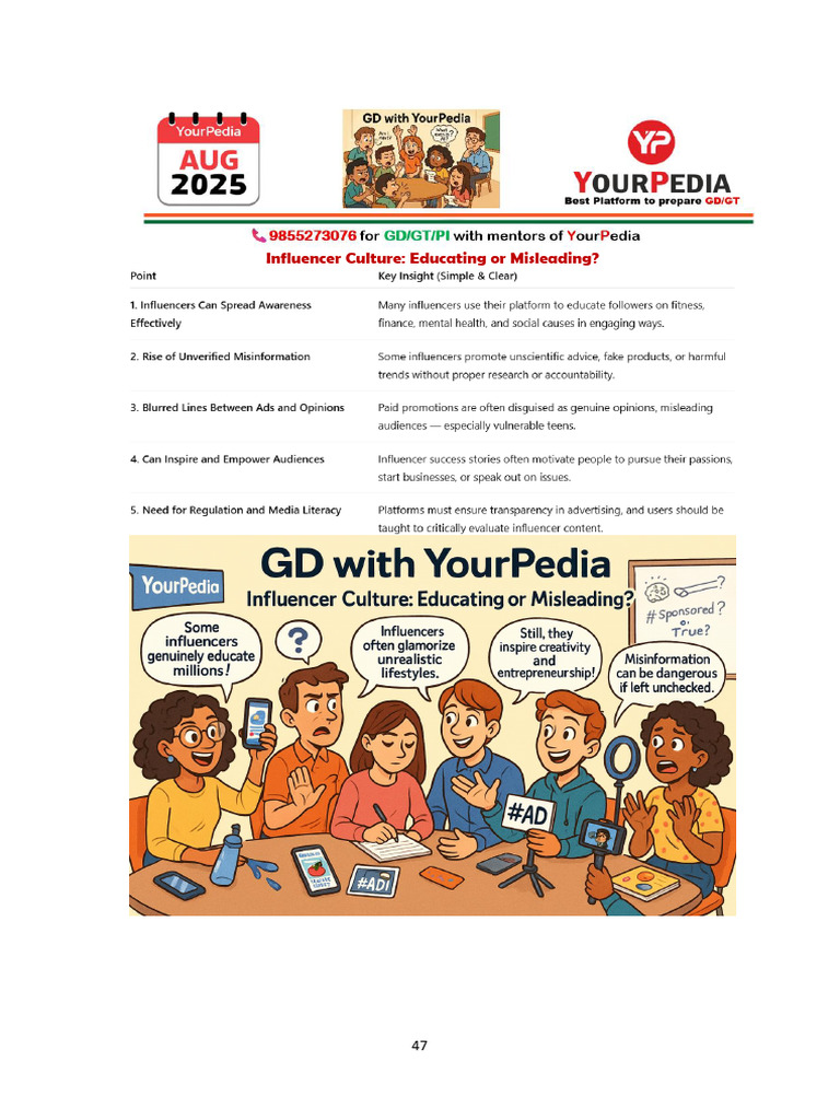 GD Image Doc 100 Topics-47 | PDF