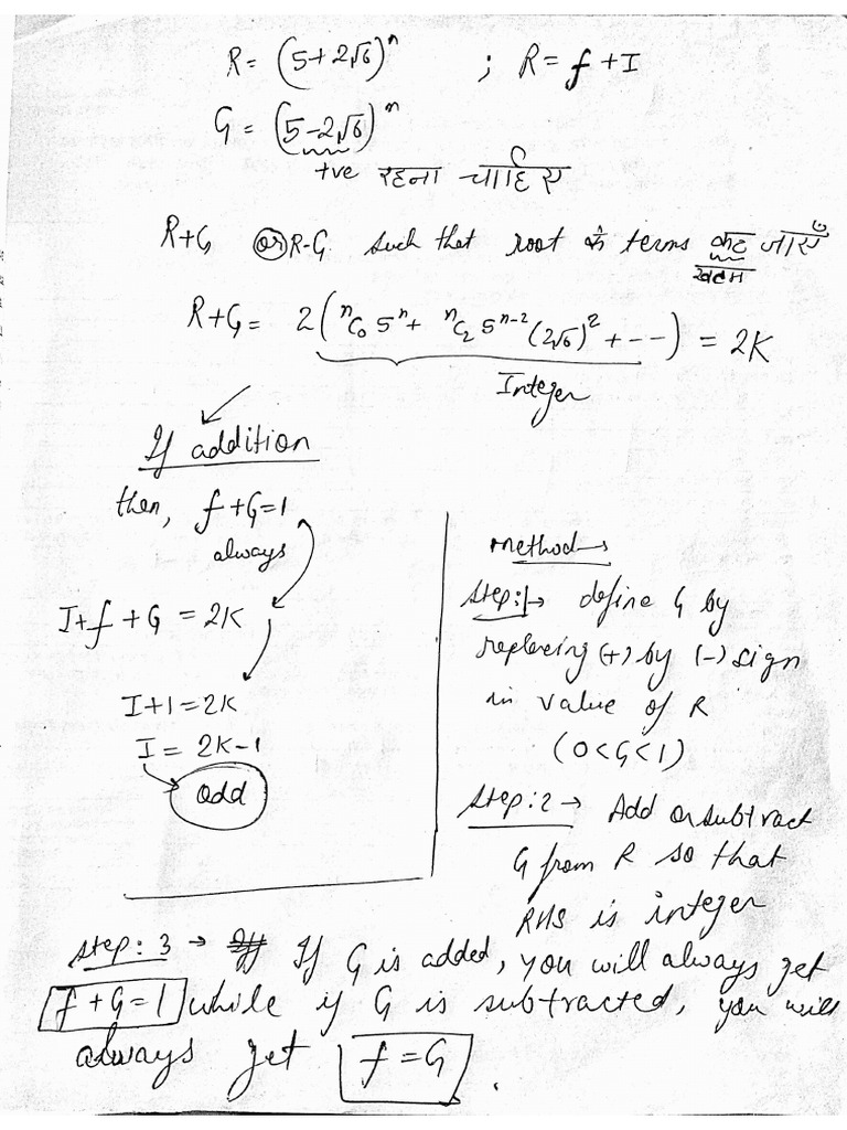 R and F Factor Binomial Theorem | PDF