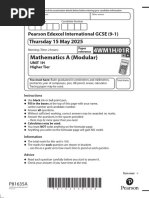 Edexcel GCSE Maths Paper 1 2025 | PDF