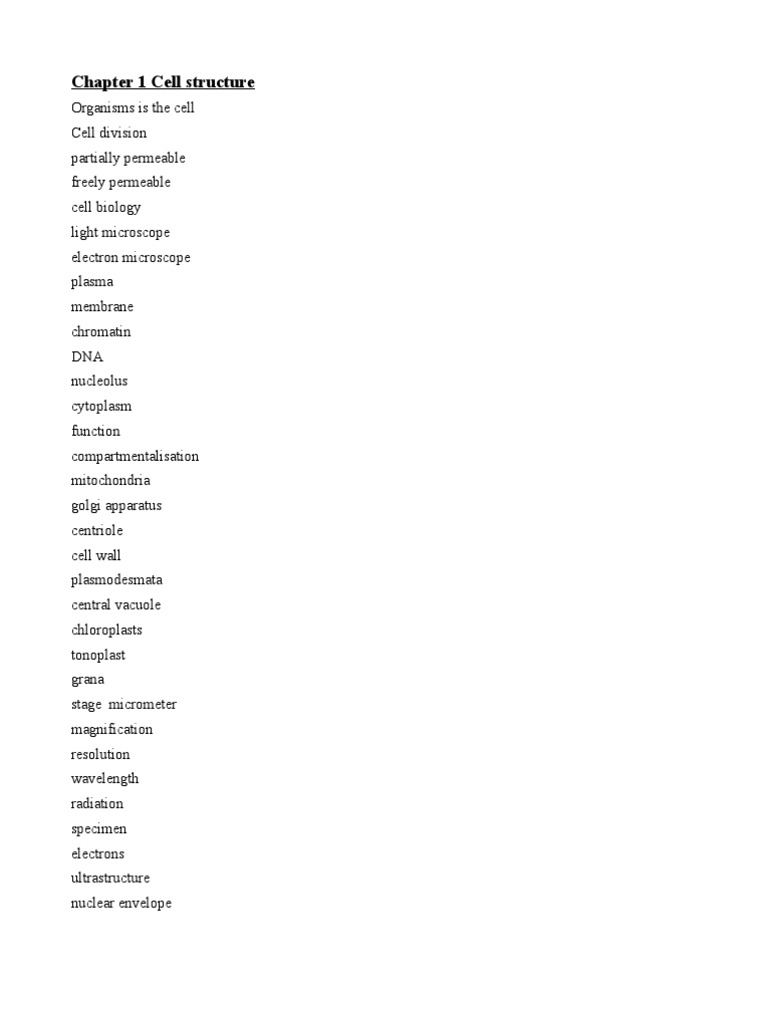 Biology Key Words | PDF | Immune System | Proteins