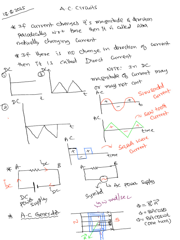 AC Circuits | PDF
