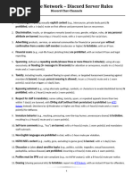 Discord Community Guidelines Overview | PDF | Violence | Adolescence