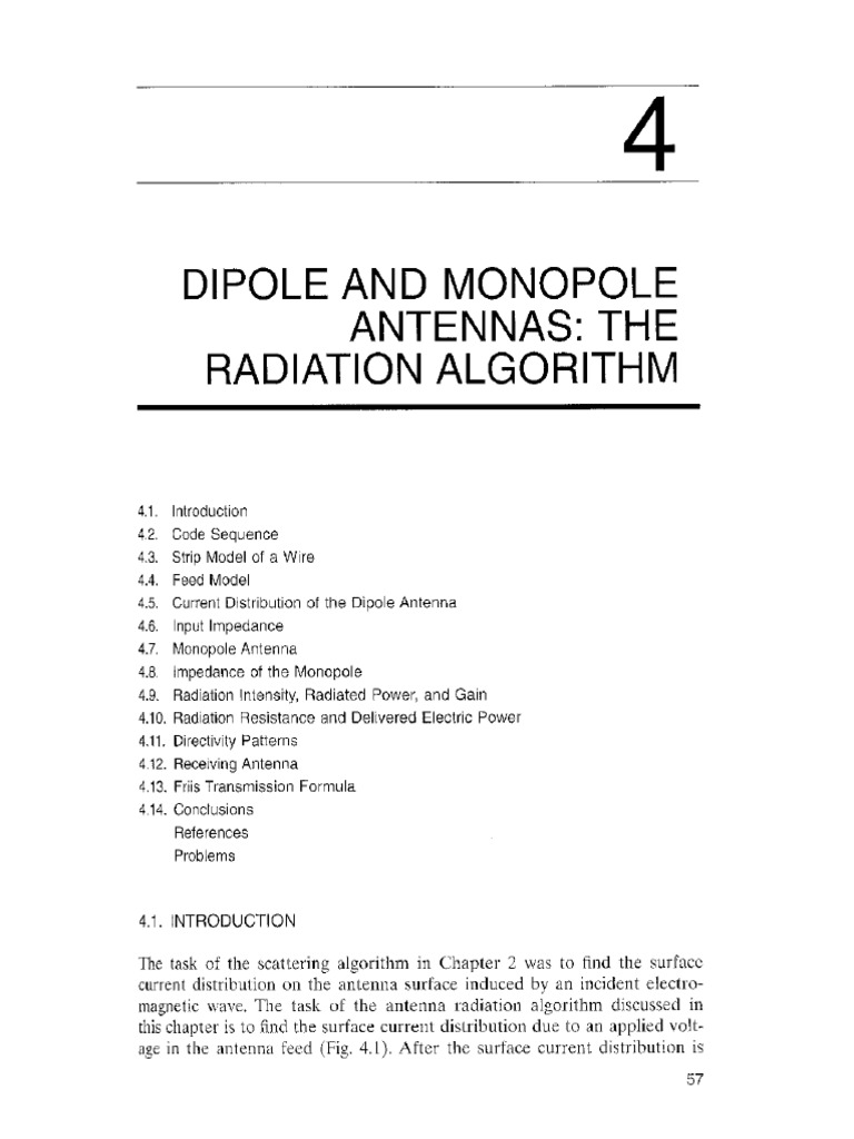 Antenna e Modelling With Python Chapter - 4 | PDF
