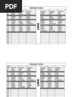 Grade 12 Time Table 2025 | PDF