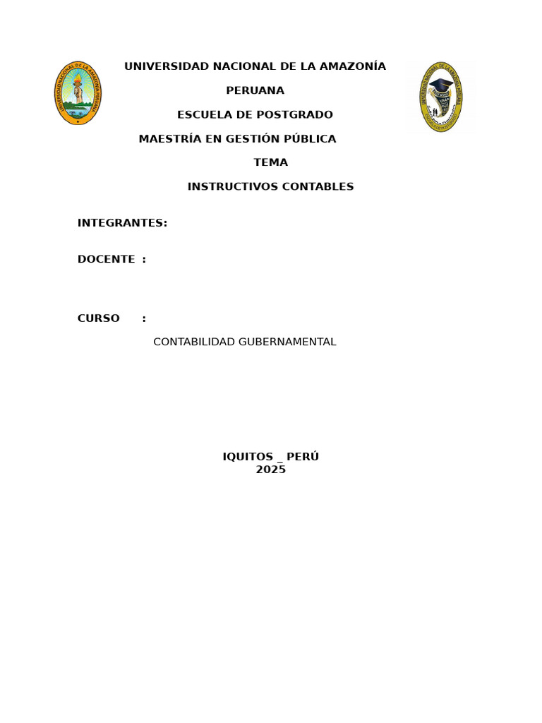 G6 Instructivos Contables | PDF | Contabilidad | Depreciación