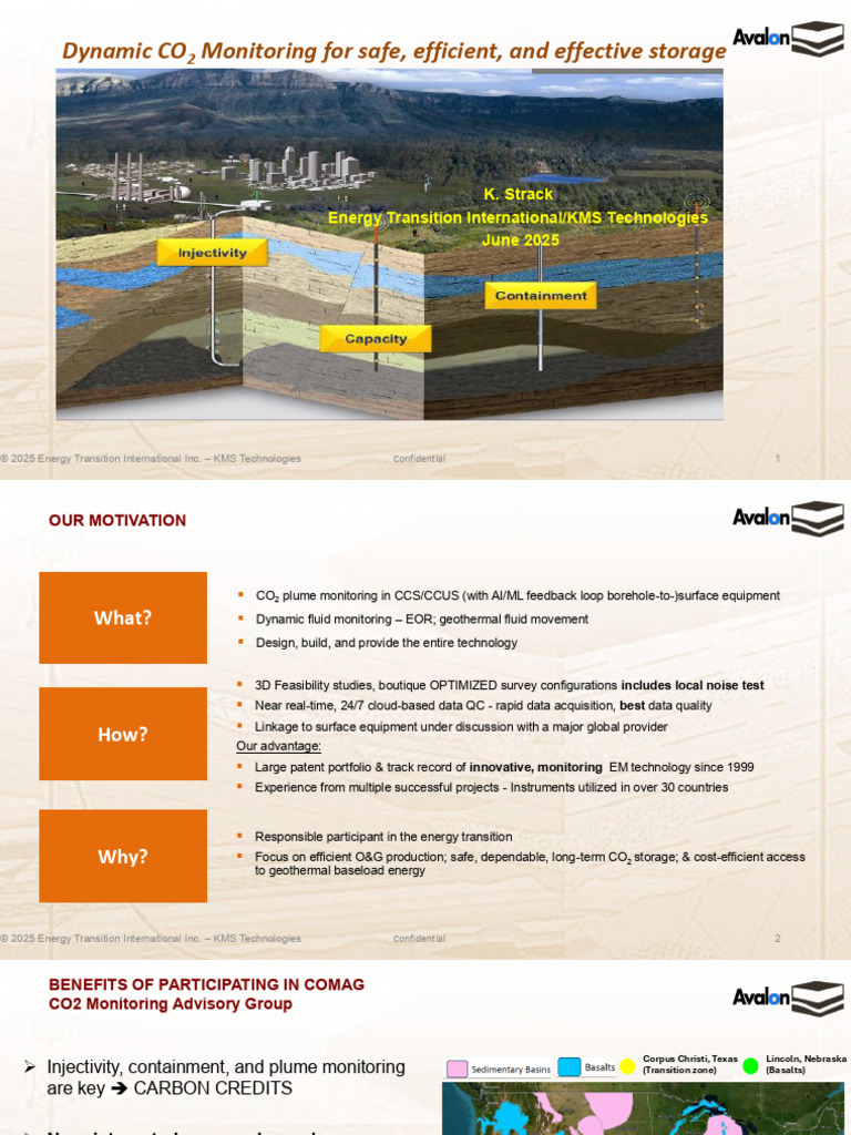 Dynamic CO2 Monitoring in CCS/CCUS | PDF | Carbon Capture And Storage ...