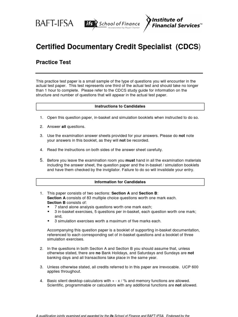 Practice Test | Invoice | Business