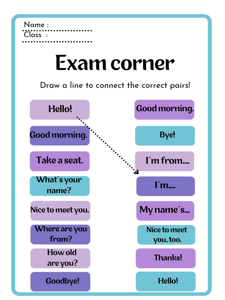 Classroom Conversation Practice Guide | PDF