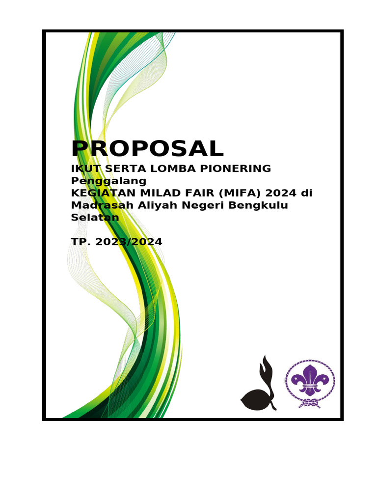 PROPOSAL Lomba Pionering | PDF