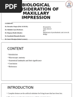 Maxillary Anatomy for Denture Design | PDF | Dentures | Tooth