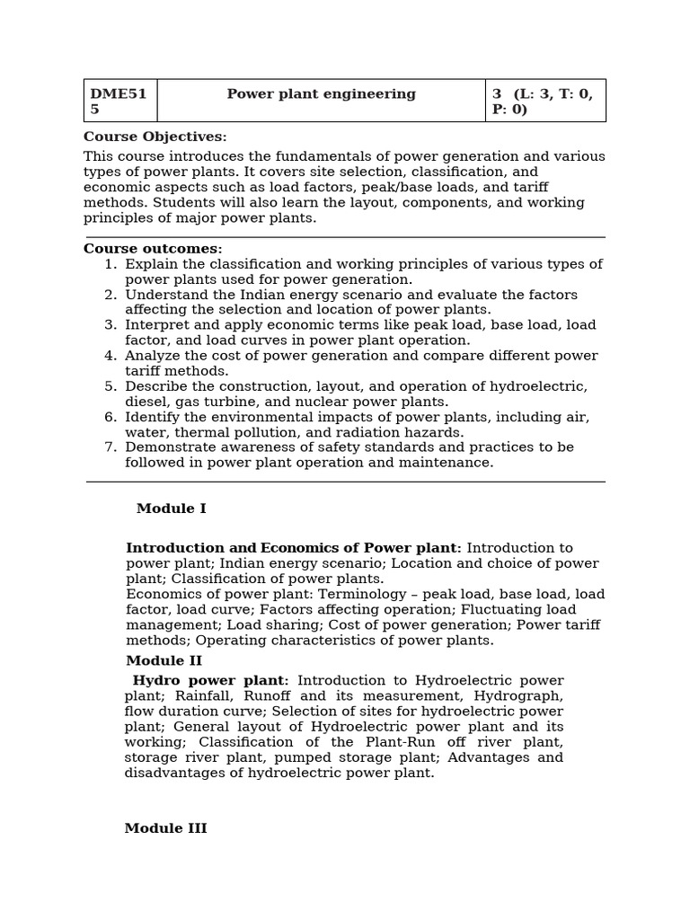 Power Plant Engineering Fundamentals | PDF | Power Station ...