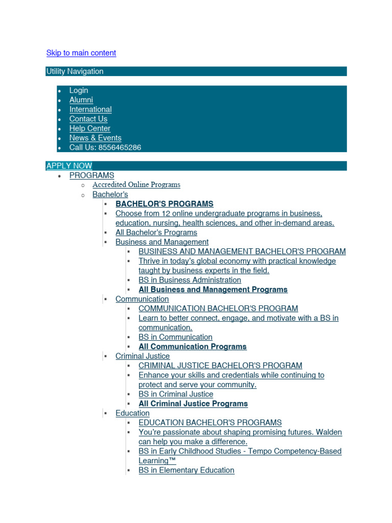 Online Bachelor's and Master's Programs | PDF | Psychology | Learning