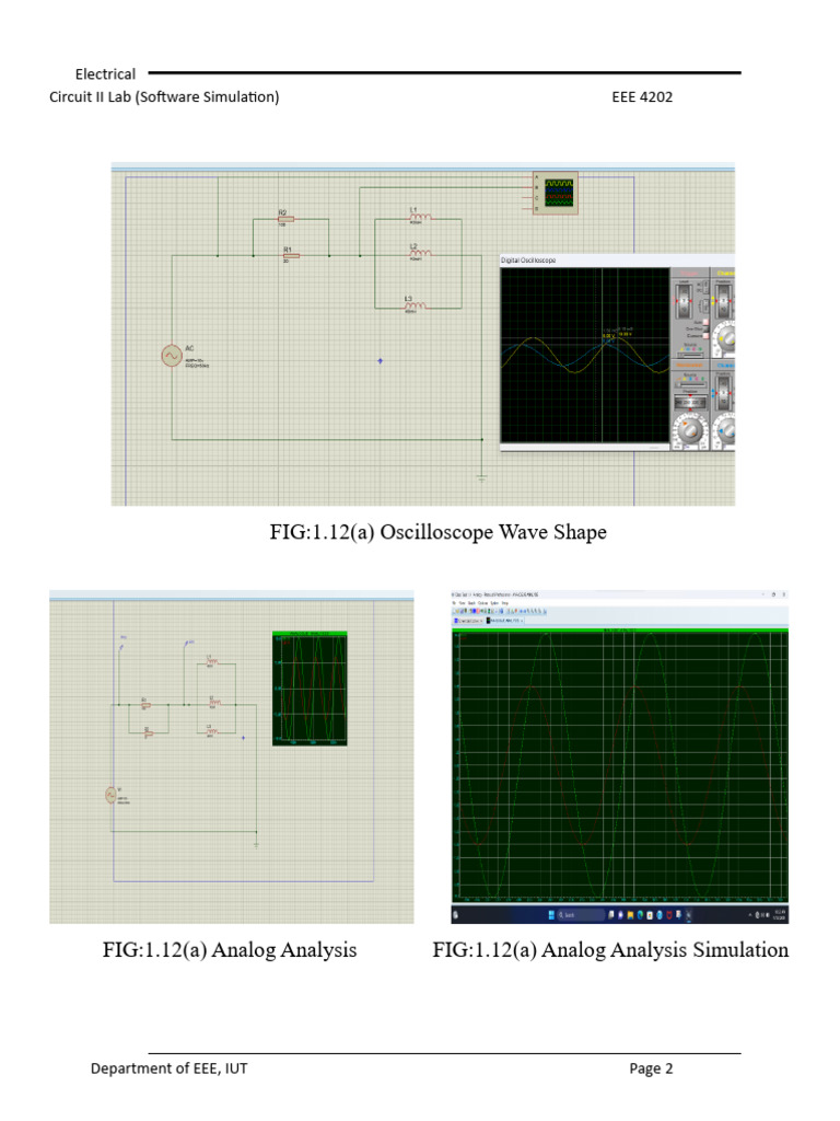 EEE 4202 SW All Picture | PDF | Electrical Network | Electrical Engineering