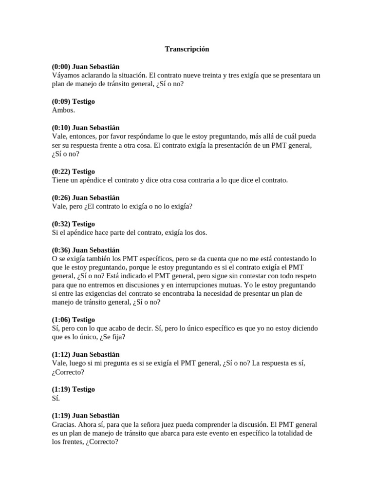 Transcripción 1 | PDF