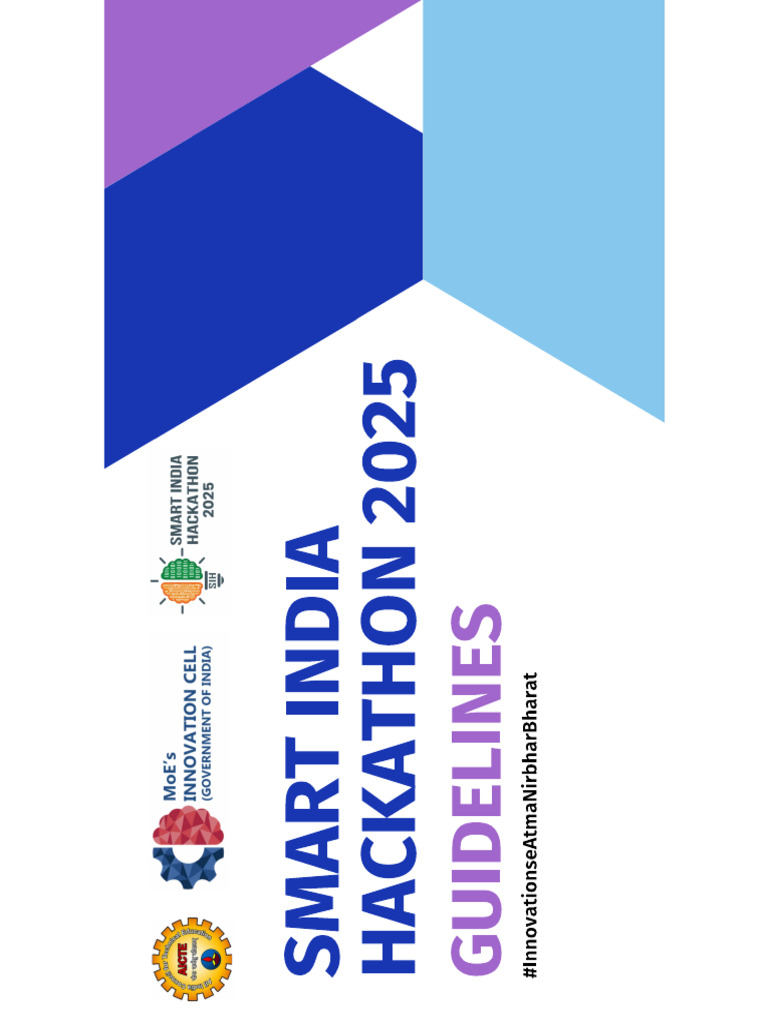 SIH Guidelines | PDF