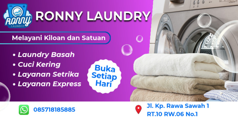 Laundry Basah Cuci Kering Layanan Setrika Layanan Express | PDF
