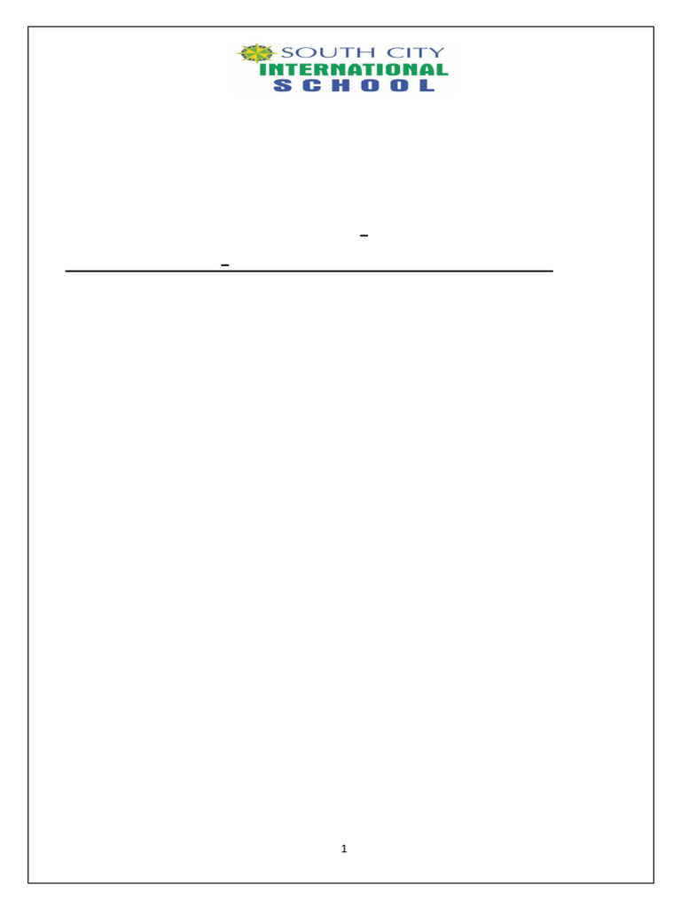 Class 3 English Exam Model Paper | PDF