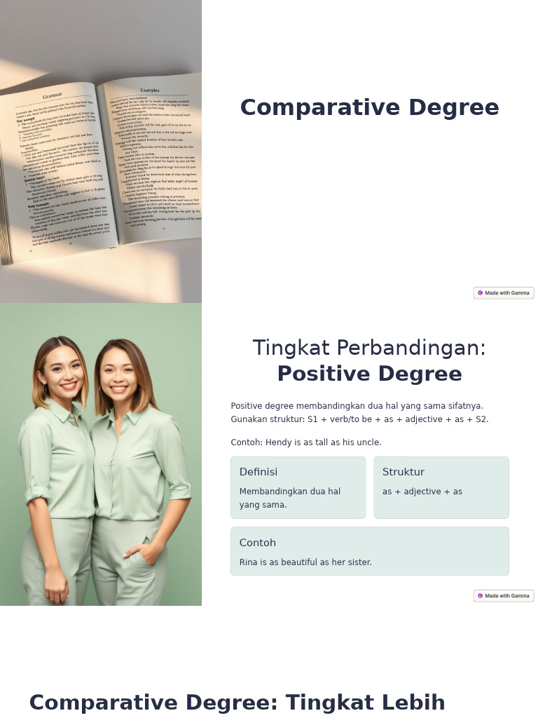 PPT Pert. 6_Comparative Degree I | PDF