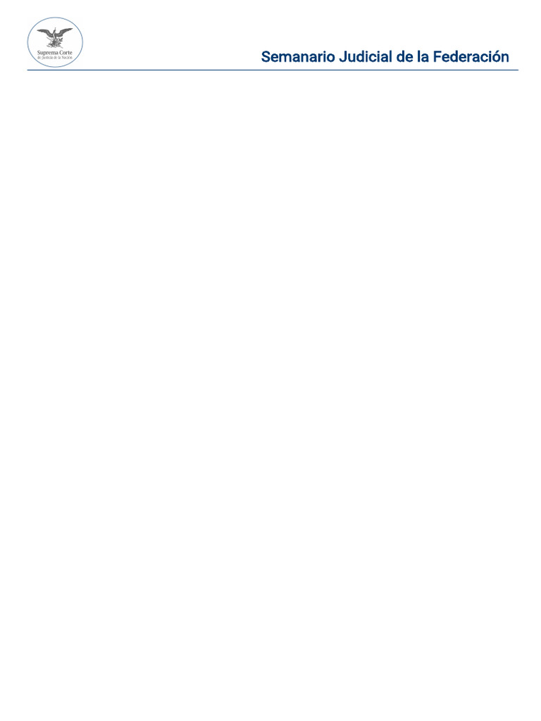 Tesis 2031227 | PDF | Audiencia preliminar | Demanda judicial