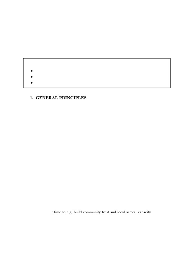 DG ECHO Programmatic Partnerships 2024 | PDF