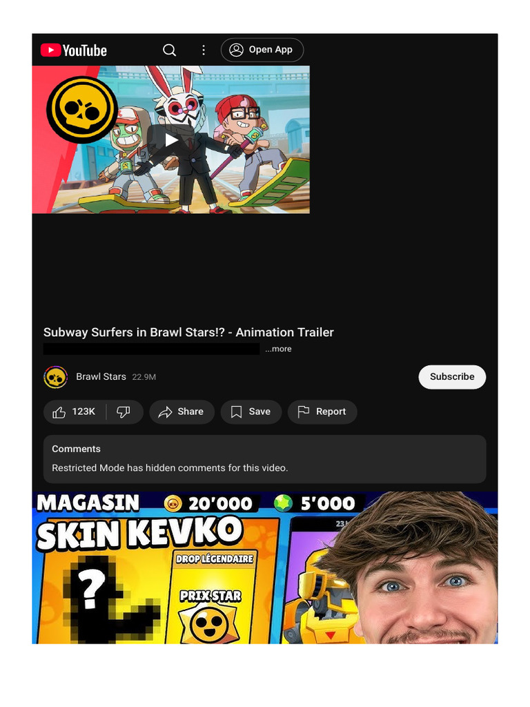 Subway Surfers in Brawl Stars!? - Animation Trailer - YouTube | PDF ...