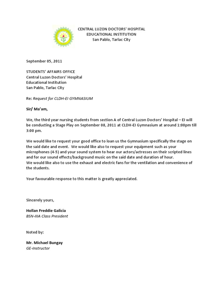 Letter of Request | PDF